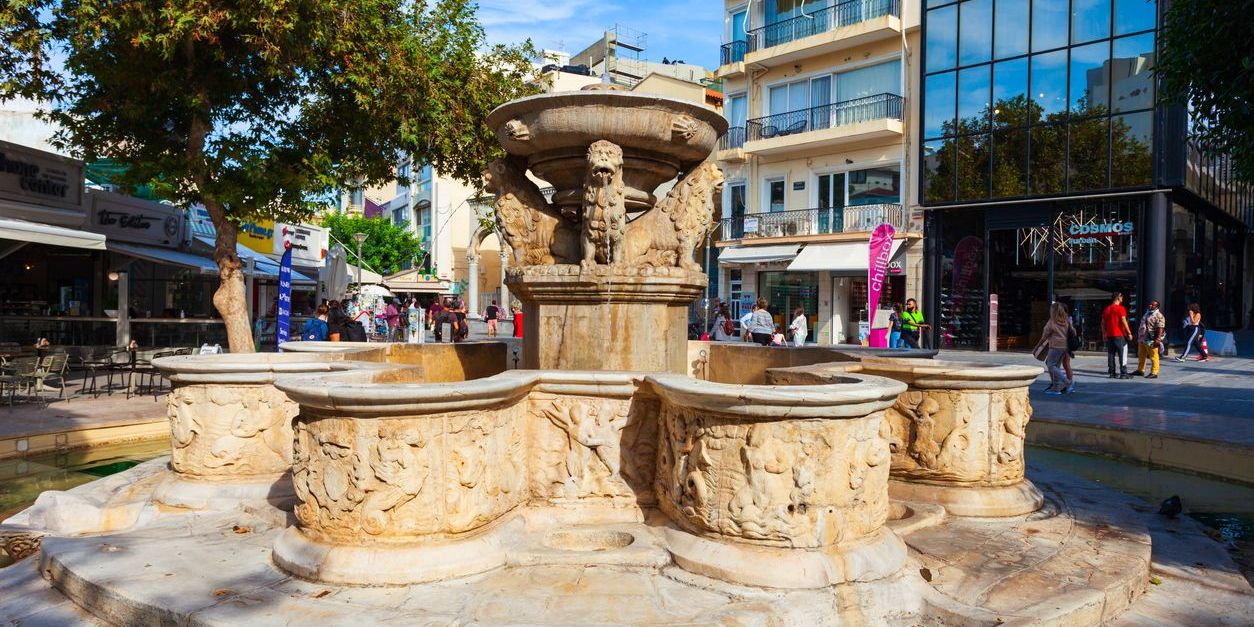 Morosini Fountain Heraklion - Crete Greece Travel Guide